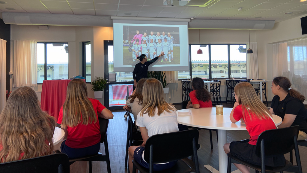 Zećira Mušović inspirerar HIF-flickor - Helsingborgs IF