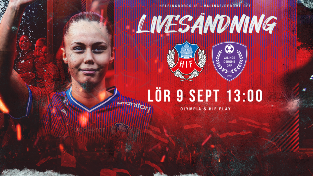 LIVE | Se HIF – Valinge/Derome DFF gratis här! - Helsingborgs IF